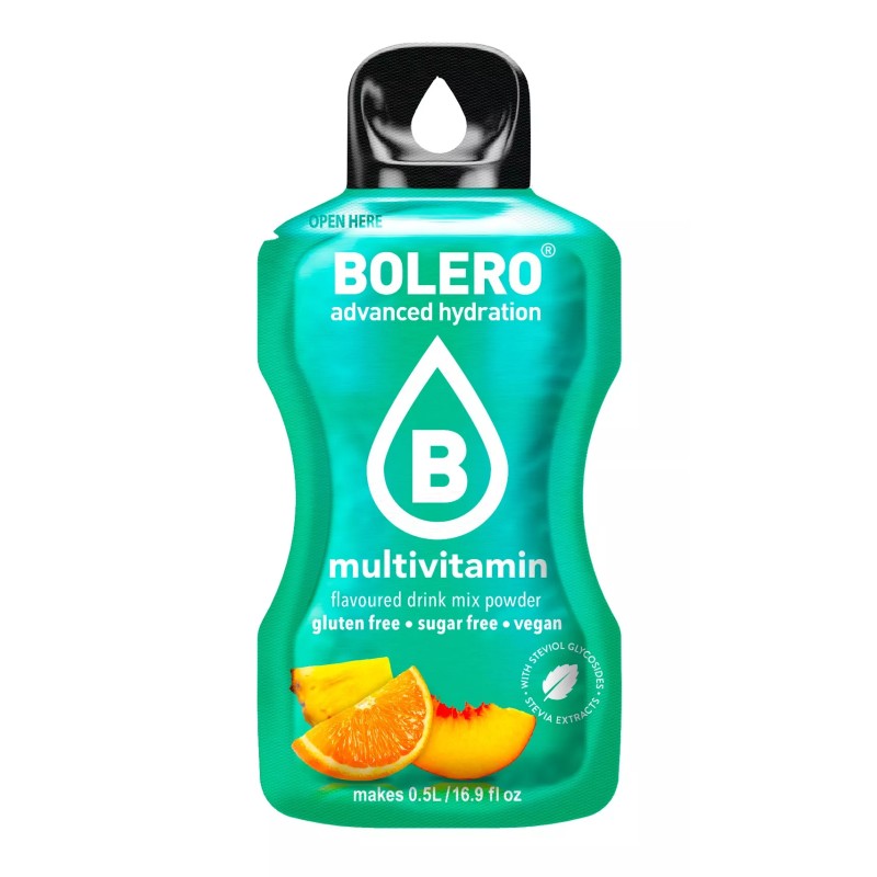 Multivitamin - Box of 12 Sachets (12x3g) sugar-free drink - BOLERO®