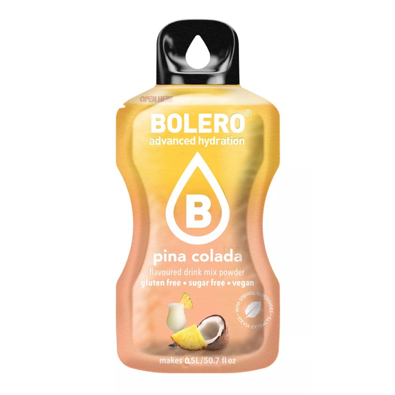 Pina Colada - Box of 12 Sachets (12x3g) sugar-free drink - BOLERO®